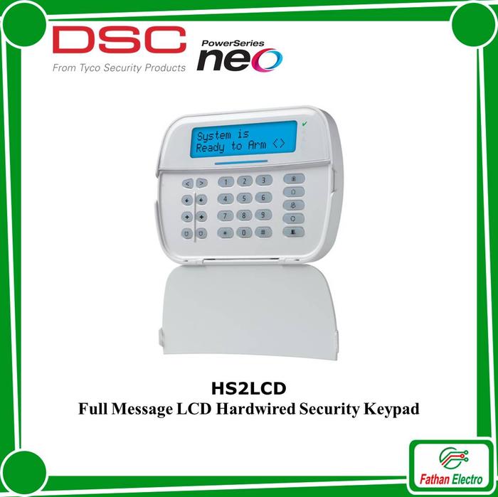 Jual DSC Neo HS2LCDS LCD Keypad Full Message Alarm Programmable - Kota ...