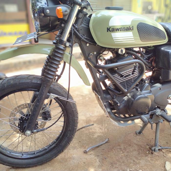 Jual crasbar engine guard Kawasaki w175 se w175 tr - Jakarta Selatan ...