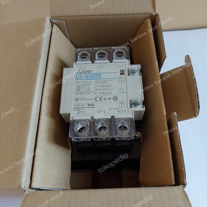 Jual US-N30TE 100-480Vac 30A Solid State Contactor Mitsubishi - Kota ...