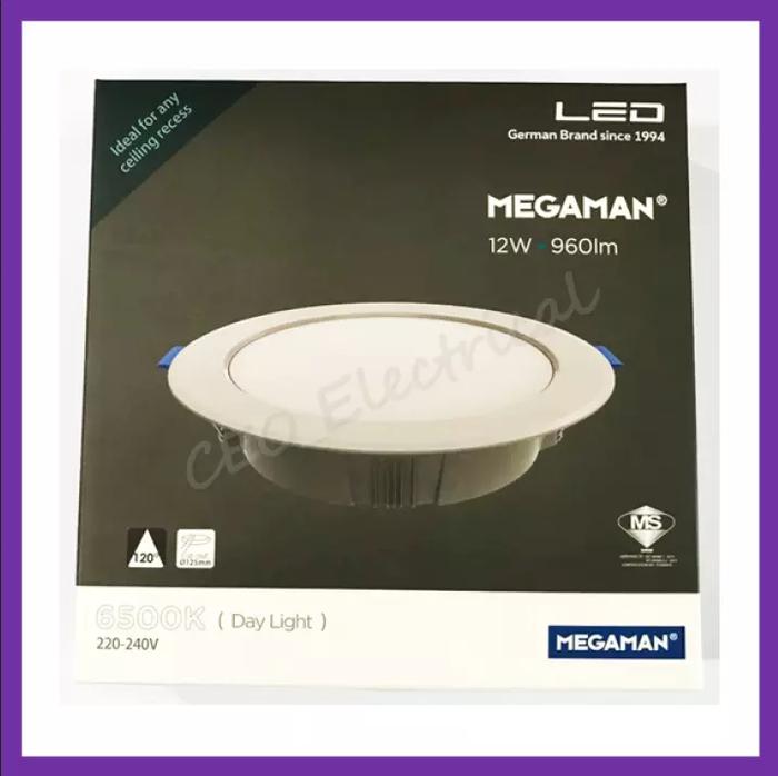 Jual MEGAMAN Lampu LED Downlight 12W 12 Watt Cahaya Putih 125mm 5 Inch - Kota Medan - Pi Toserba ...
