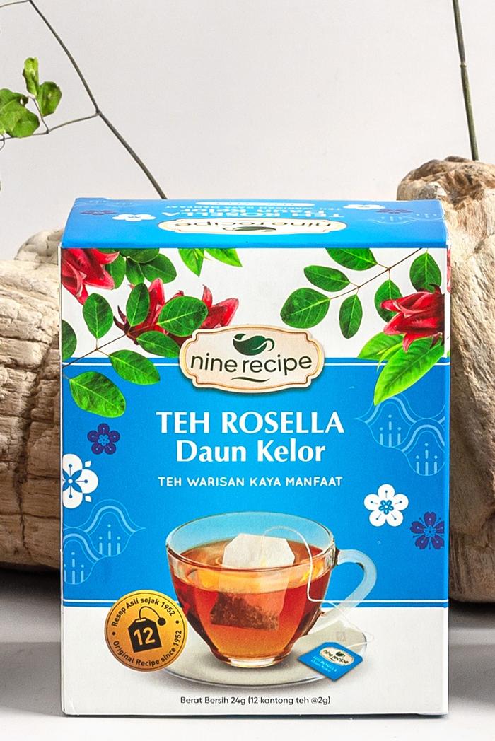 Jual Nine Recipe Teh Rosella Daun Kelor - Rosella Tea Moringa Leaf ...