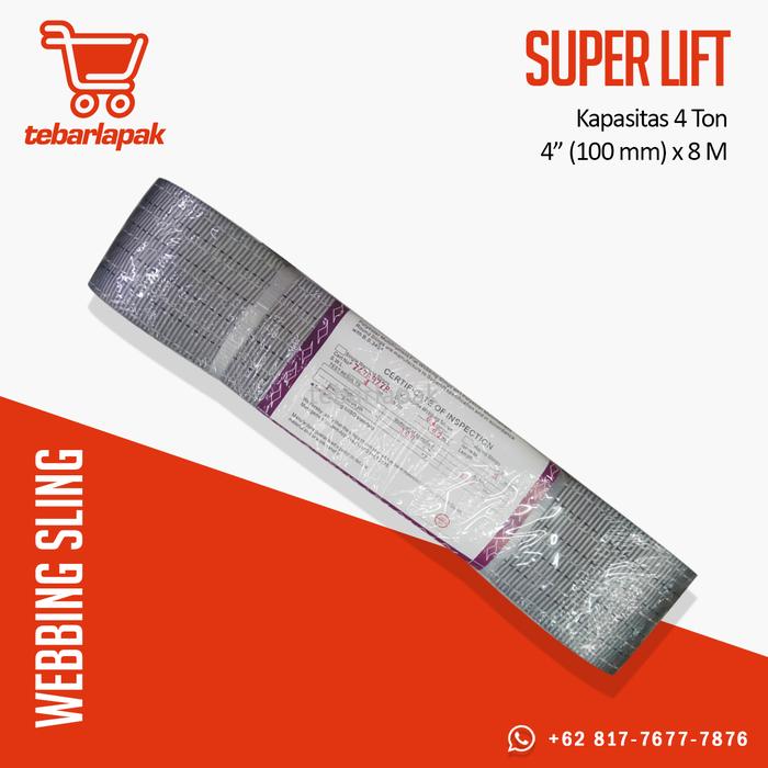 Jual Super Lift Webbing Sling 4 Ton x 8 M - Jakarta Barat - PT Harky ...