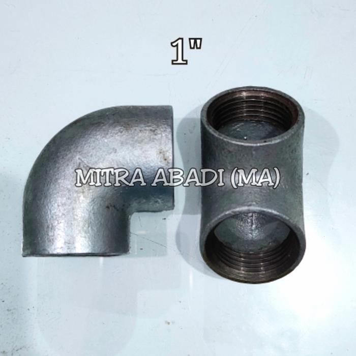 Jual KENI BESI DRAT DALAM 1" / KENI BESI DD 1 INCH / KNEE / ELBOW ...