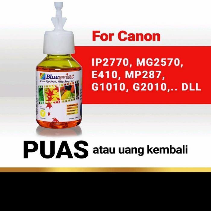 Jual Tinta Canon BLUEPRINT Refill For Printer Canon 100ml - Varian ...