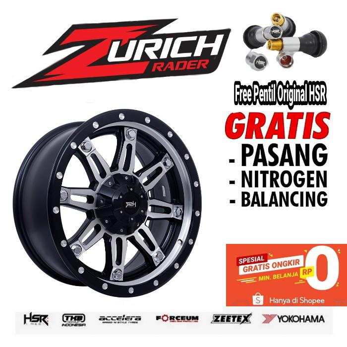 Jual Velg hsr racing Ring 20 gagah buat mobil Fortuner ranger triton ...