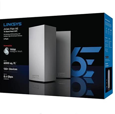 Jual Linksys Atlas WiFi 6E Velop Router Home WiFi Mesh System AXE8400 ...