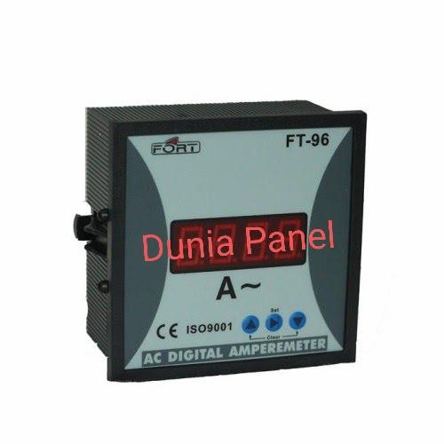 Jual Digital DC Ampere Meter/Amper Meter 96x96 Merk FORT FT96-ADC ...