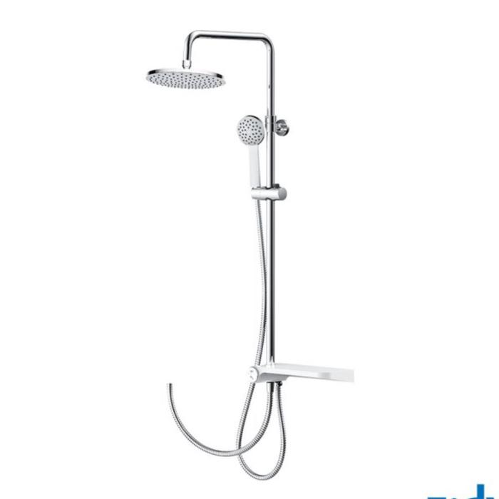 Jual TIDY CC02201 ROUND SHOWER COLUMN SET WITH SHELF - Kota Makassar ...