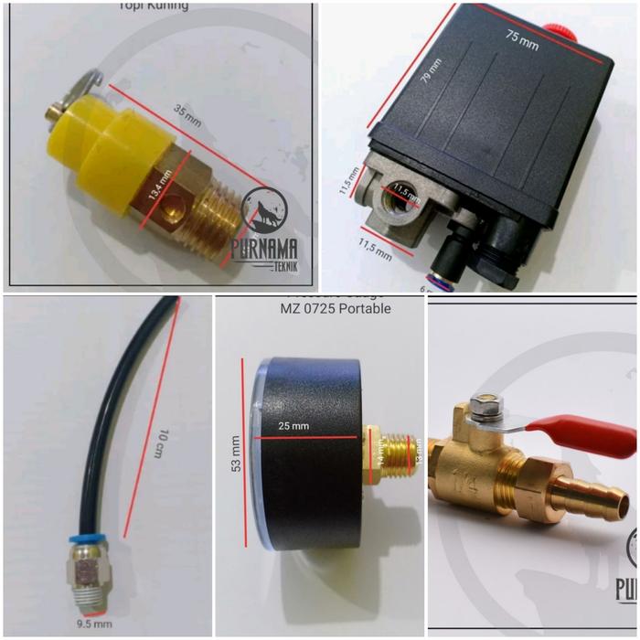 Jual Pressure switch Otomatis kompressor portable set - Jakarta Barat ...
