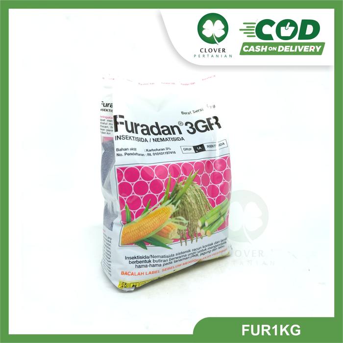 Jual INSEKTISIDA FURADAN 3GR PENGENDALI HAMA PENGGEREK BATANG JONTROT ...