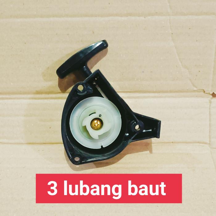 Jual Recoil starter tarikan stater TU-26 mesin semprot hama mist blower - 3 lubang baut - Kota ...