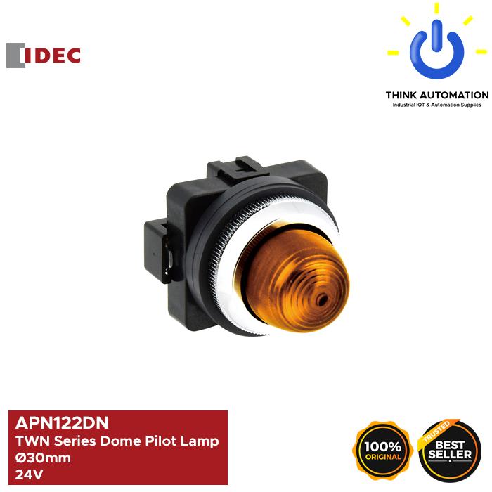 Jual Pilot Light Dome 30MM 24V AC/DC IDEC APN-122DN - Hijau - Kab ...