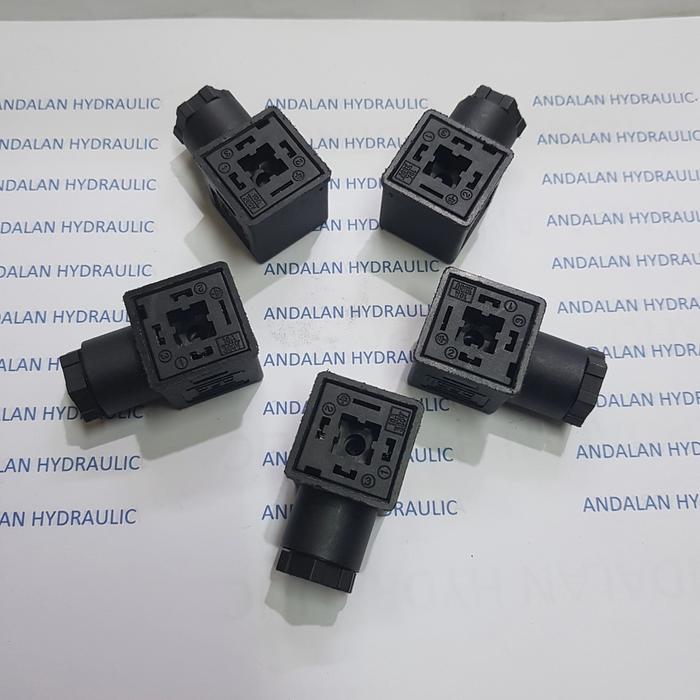 Jual DIN PLUG / SOCKET SOLENOID / CONNECTOR SOLENOID / SOCKET LOBANG 4 ...