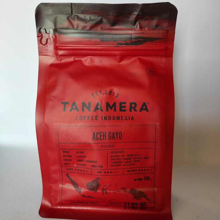 Jual Tanamera Coffee Aceh Gayo Whole Bean Arabica - Jakarta Utara ...