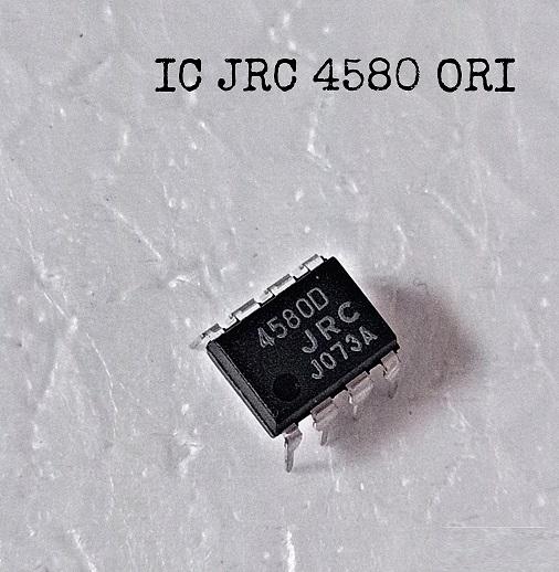 Jual IC JRC4580D JRC4580 JRC 4580 4580D Dual OP-AMP Amplifier DIP-8 Genuine - Kota Tangerang ...