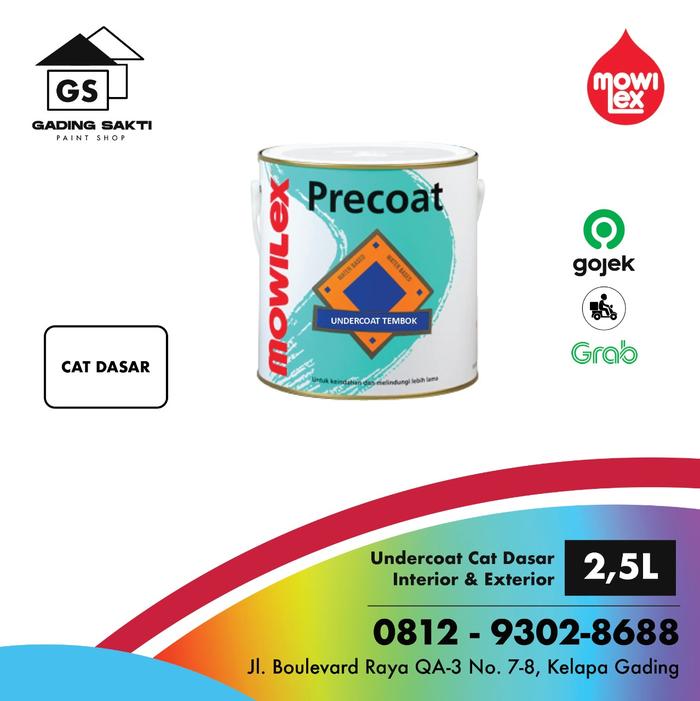 Jual Mowilex Precoat Undercoat / Cat Dasar Mowilex UCT Galon 2,5Ltr ...