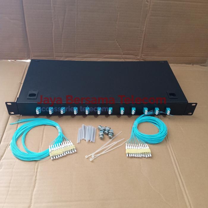 Jual OTB Rack 24 Core LC-LC OM4 Multimode Komplit/Fullset - Jakarta ...