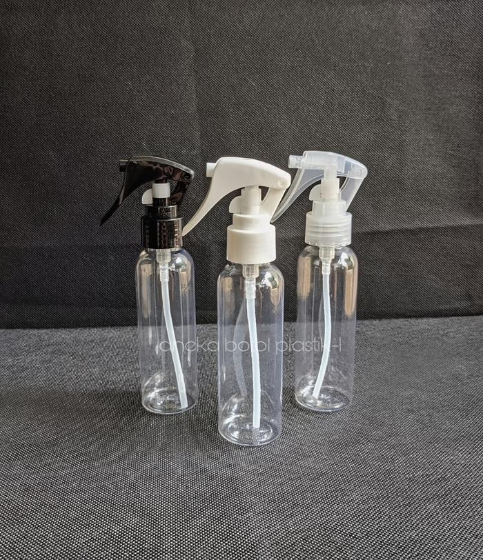 Jual botol spray 100ml / botol spray trigger 100 ml plastik bening mist - Kota Depok - aneka ...