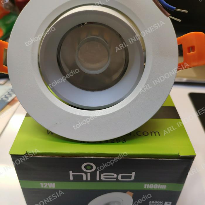 Jual Downlight Hiled Green 12w cob 3000K warmwhite 12 Watt - 4000K ...