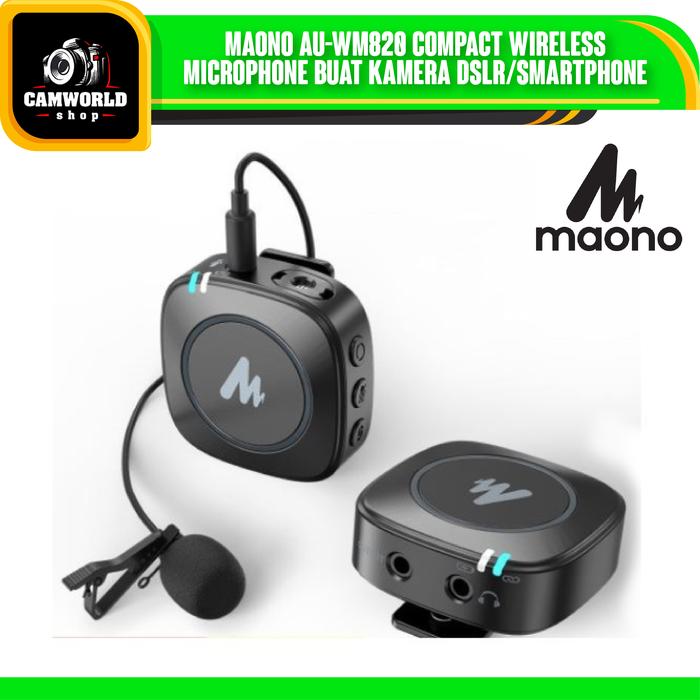 Jual Maono AU-WM820 Wireless Microphone System - Jakarta Pusat - Camworld Shop | Tokopedia