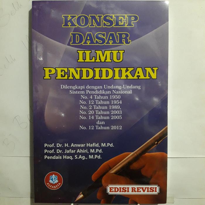 Jual Buku Konsep Dasar Ilmu Pendidikan - Kota Yogyakarta - Belik Ilmu2 | Tokopedia