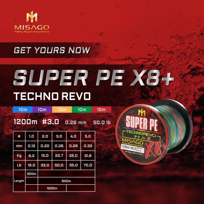 Jual Super PE MISAGO X8+ Techno Revo - 100M, PE #2.0 - Jakarta Barat - Vardity Shop | Tokopedia