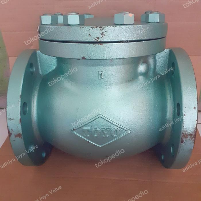 Jual swing check valve toyo 4" jis 10k cast iron..... - Kab. Tangerang ...