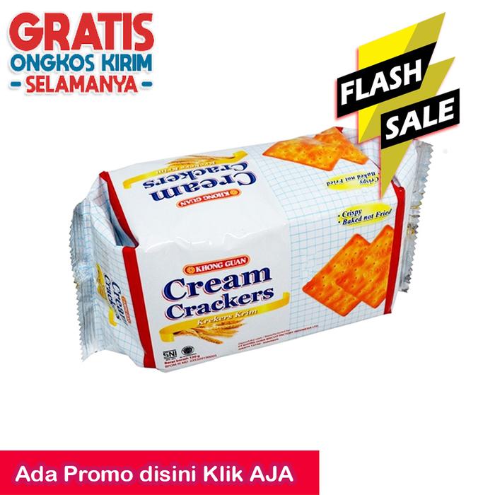 Jual biskuit Khong Guan Cream Crackers 120 gr kong guan - Jakarta Barat ...