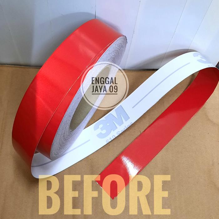 Jual Scotlet / Stiker Reflektif 3M Merah 1in x 5m - Jakarta Barat ...