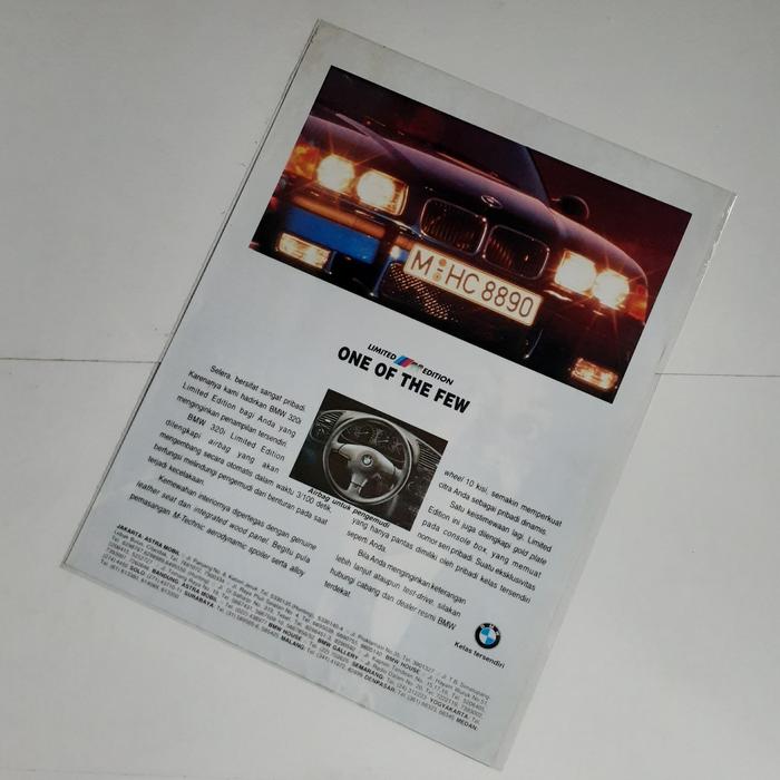Jual Iklan Mobil BMW-Limited edition - Kota Malang - Kertas Abc | Tokopedia