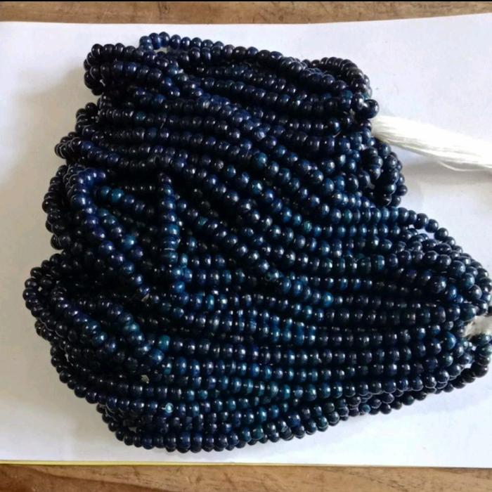 Jual Manik kayu warna ukuran 6mm, dan 7mm | Wooden beads | Manik kayu ...
