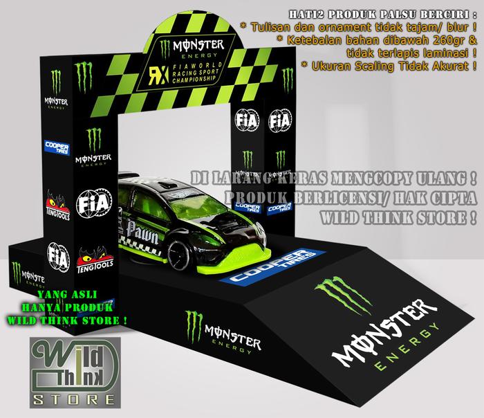 Jual Diorama Podium Diecast Monster Energy Papercraft - Kota Bekasi ...
