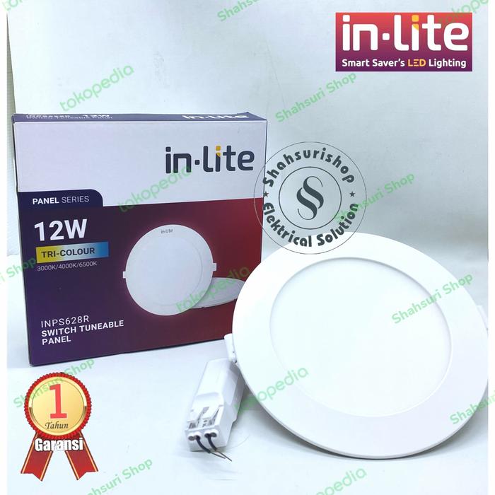 Jual IN-LITE INPS628R 12W 12 WATT SWITCH TUNEABLE PANEL DOWNLIGHT 3 ...