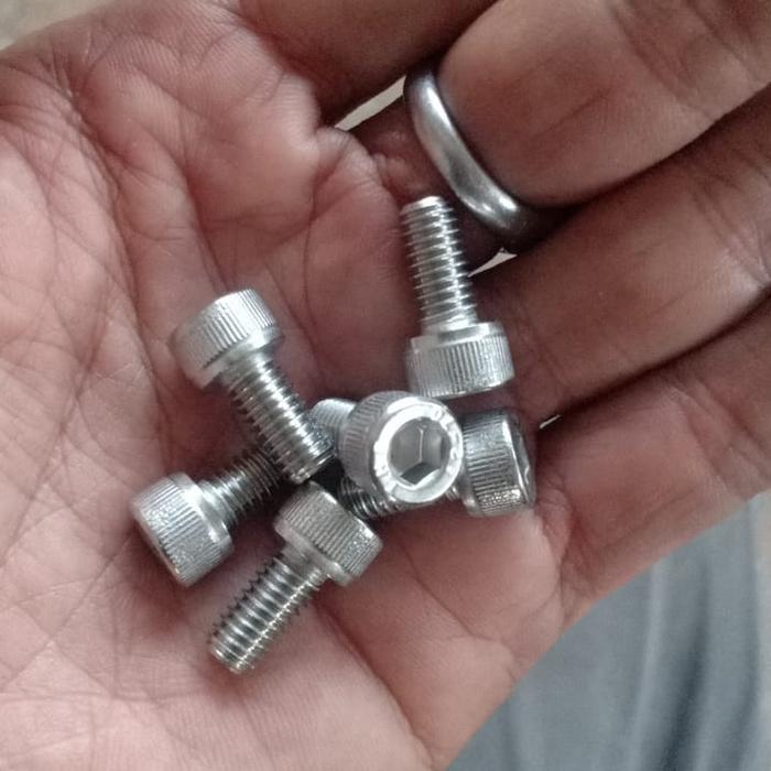 Jual Baut L staenlis 6×12/baut 10 panjang 1,2cm - Kab. Tangerang - toko ...