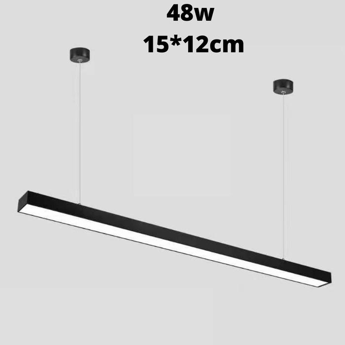 Jual Lampu gantung LED Downlight plafon lampu office kantor hanging 48w ...