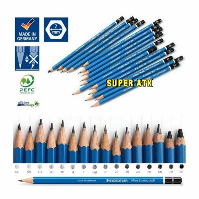 Jual PENSIL STAEDTLER UKURAN LENGKAP (BAGIAN II) - 3B - Kota Surabaya ...