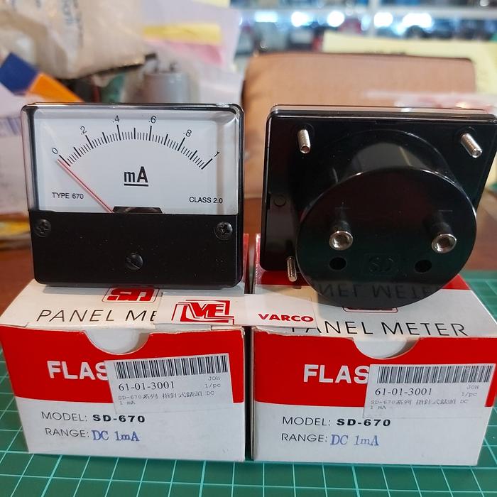 Jual panel meter SD670 1mA miliamper DC - Jakarta Barat - Varco ...