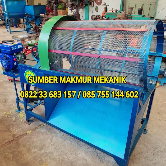 Jual MESIN AYAK PASIR PENGAYAK KOMPOS MODEL ROTARY PENGGERAK MESIN ...