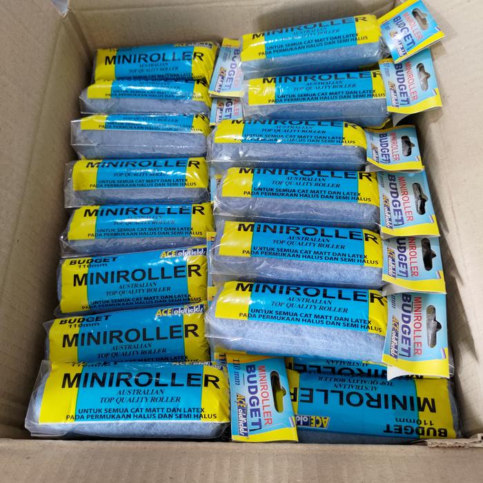 Jual Refill Kuas Roll Ace Budget 110mm Refill Kuas Roll Ace Kecil ...