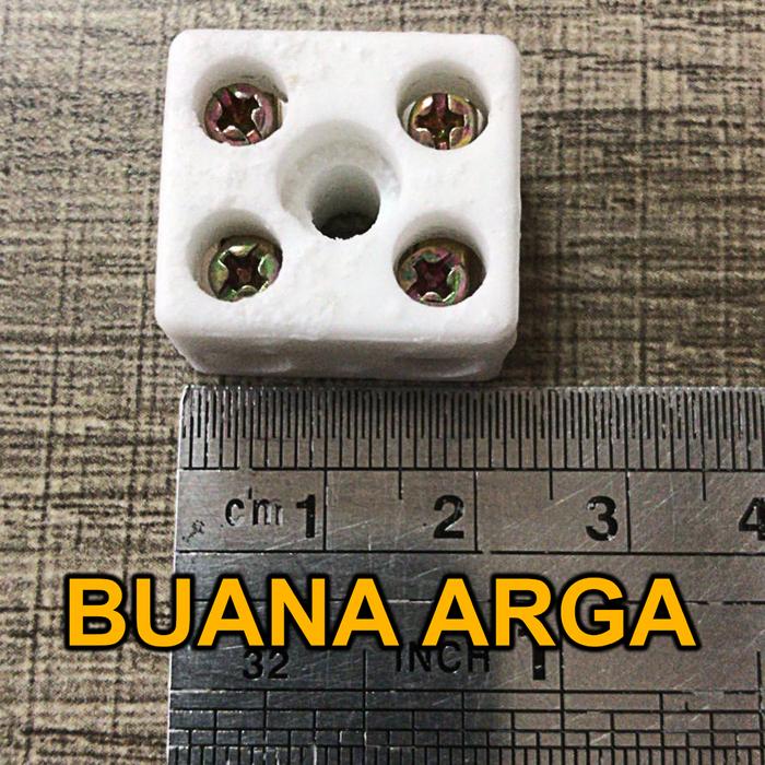 Jual Terminal Blok Keramik 2 POLE 2W5H-10A BLOCK FORT - Jakarta Pusat ...