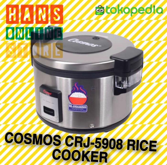 Jual COSMOS CRJ-5908 Rice Cooker 14 Liter - Silver - Jakarta Pusat ...