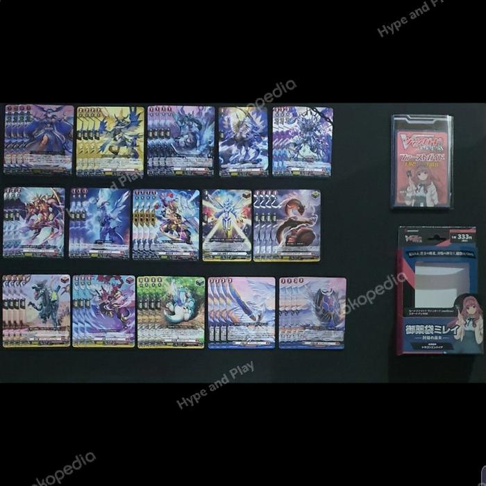Jual Vanguard OverDress Starter Deck 06 Mirei Minae 4 Foil Blaze Maiden ...