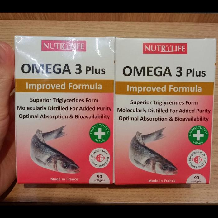 Jual Nutrilife Omega 3 Plus Improved Formula 90 Softgels Per 2 Pack ...