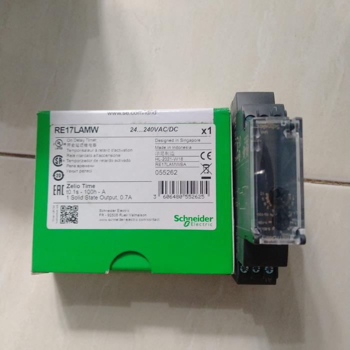 Jual RE17LAMW zelio timer 240vac/DC Schneider - Jakarta Pusat - gunung ...