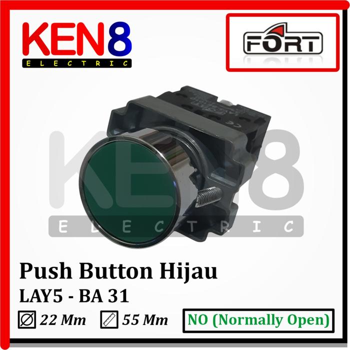Jual Push Button Spring Return Merk Fort - LAY5-BA Series D22 Mm ...
