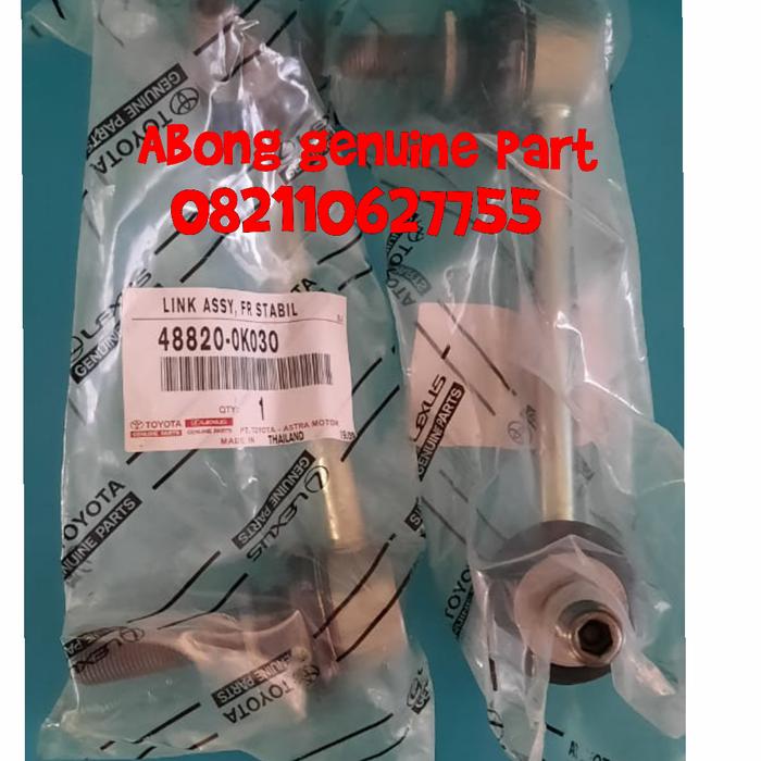 Jual LINK ASSY,FRONT STABILIZER,RH 48820-0K030 TOYOTA FORTUNER N HILUX ...