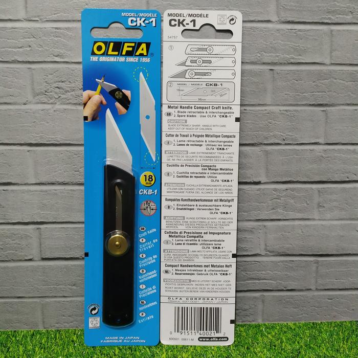 Promo Pisau Cutter CK1 OLFA Craft Knife CK-1 Japan - Jakarta Barat - Olfa Stationery | Tokopedia