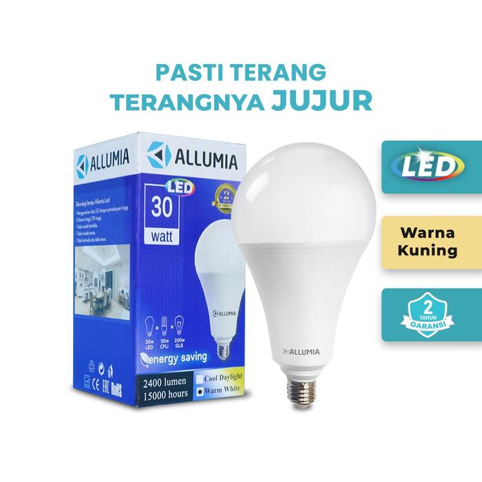 Jual Lampu Allumia LEDBulb LED 30W watt E27 220V 3000K - Cahaya Kuning ...