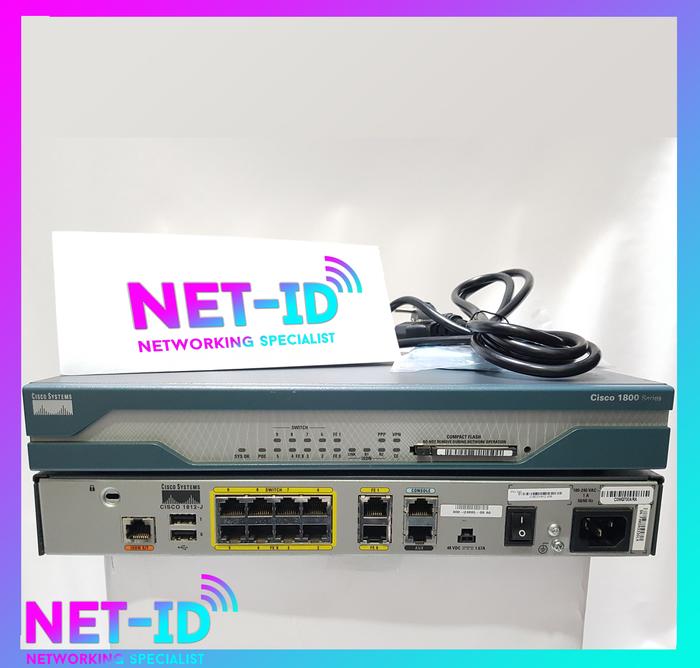 Jual CISCO ROUTER 1812/K9 (USED) - Jakarta Barat - NET_ID | Tokopedia