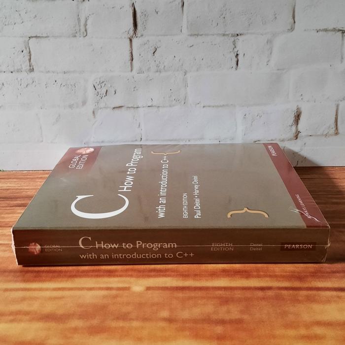 Jual Buku C How To Program With An Introduction To C++ _ Paul Harvey ...